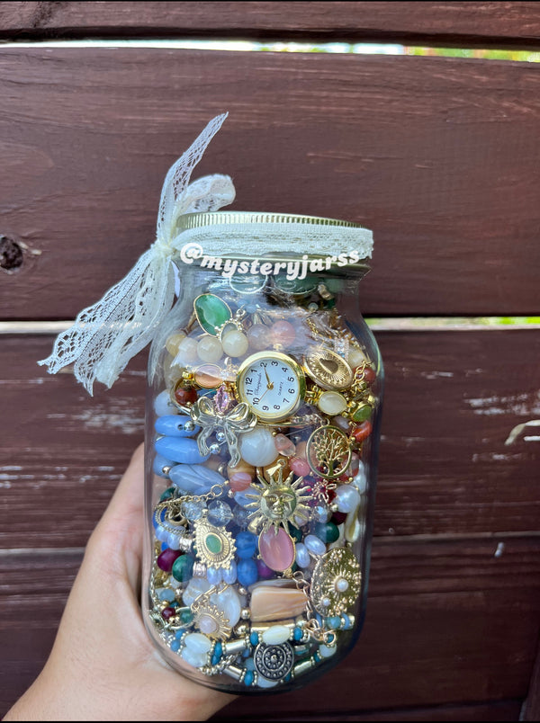Mystery Jewelry Jar – Curated Surprise Jewelry (Personalized) – Mystery ...
